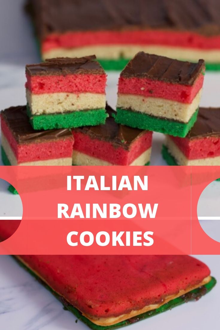 Traditional Italian Rainbow Cookies Recipe