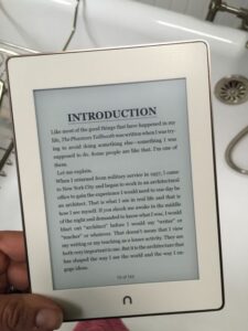 Waterproof eReader NOOK Glowlight Plus