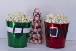 Santa's Popcorn Gift Idea - Staying Close To Home