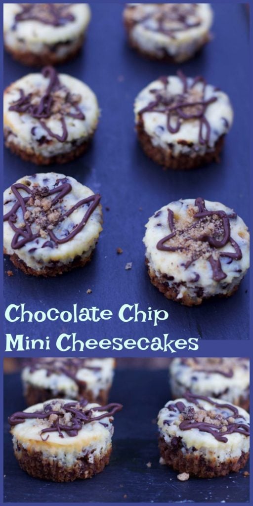 Easy Mini Chocolate Chip Cheesecake Cups Recipe